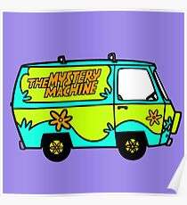 Mystery Machine Posters | Redbubble