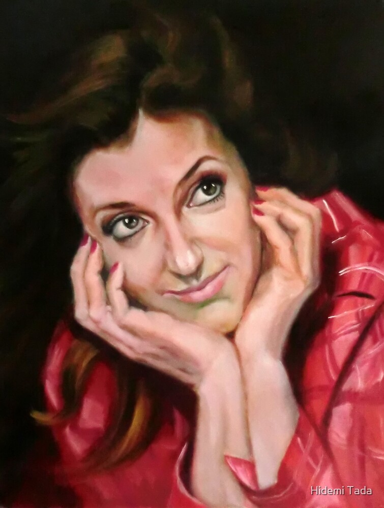 "portrait of Ana Andueza" by Hidemi Tada | Redbubble