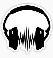 Headphone: Stickers | Redbubble
