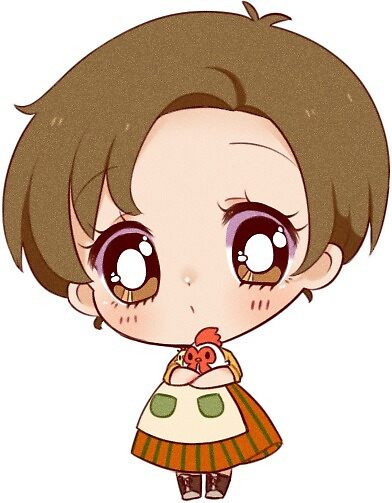 "90's Ellen chibi - Harvest Moon Magical Melody" by mahkala | Redbubble