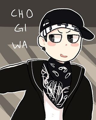 "EXO Wolf - CHOGIWA | Chanyeol" by Kuro-The-Ninja | Redbubble