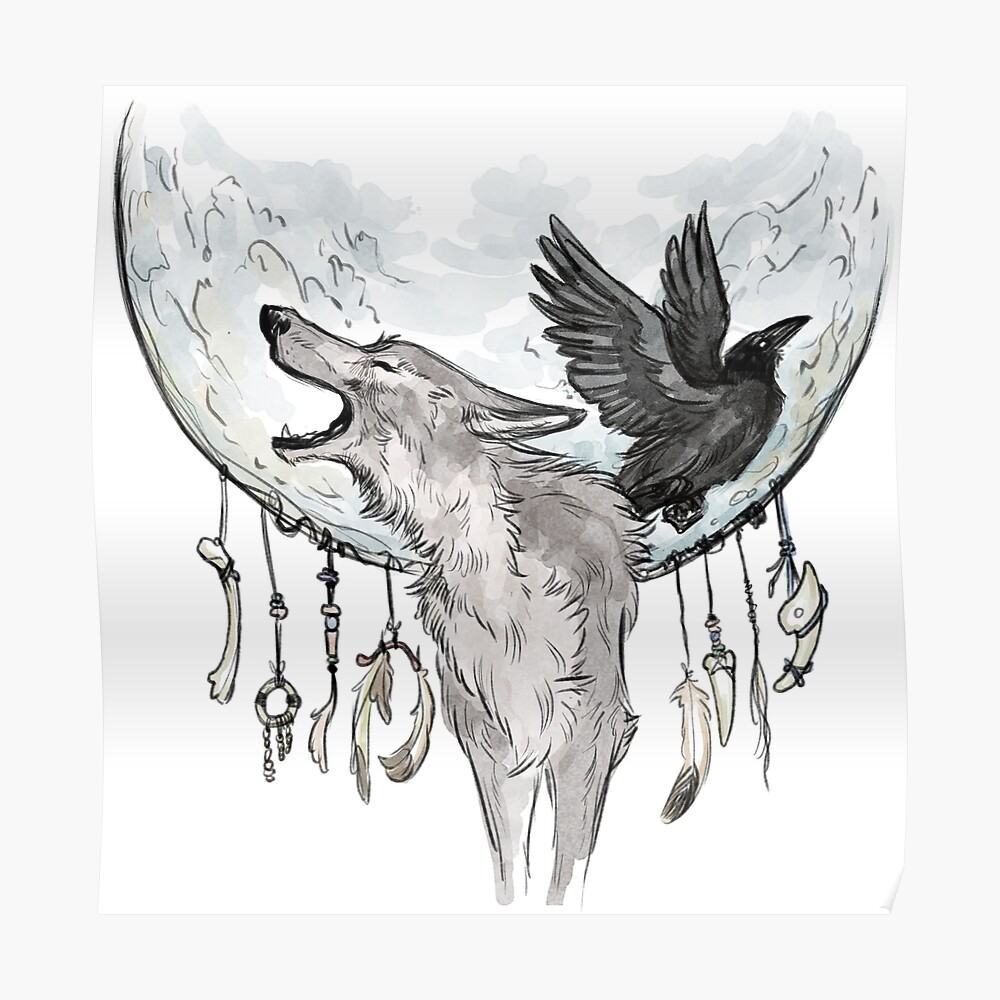 Crying Wolf Drawing Crying Wolf | My Drawings, Drawings, Tribal