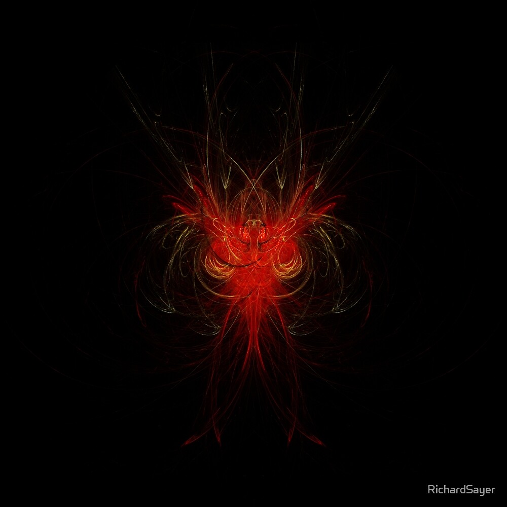 "Fractal Demon" by RichardSayer | Redbubble