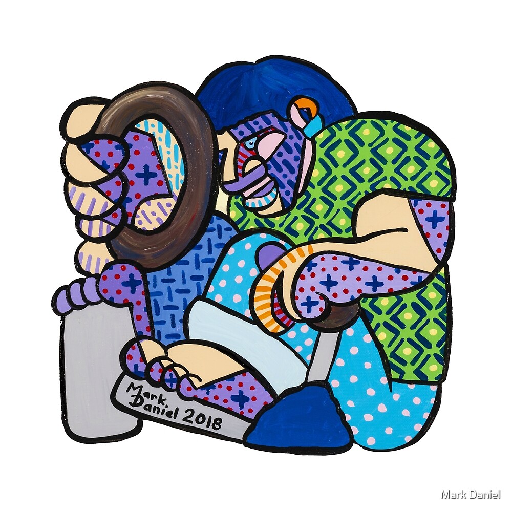 "Green Driver" by Mark Daniel | Redbubble
