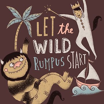 "Wild rumpus" Essential T-Shirt for Sale by Paula García | Redbubble