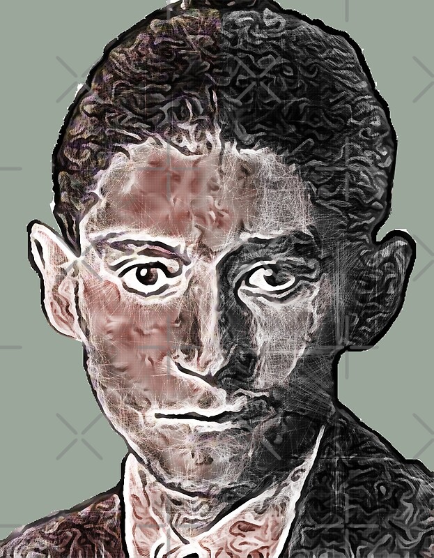 "Kafka" by painterfrank | Redbubble