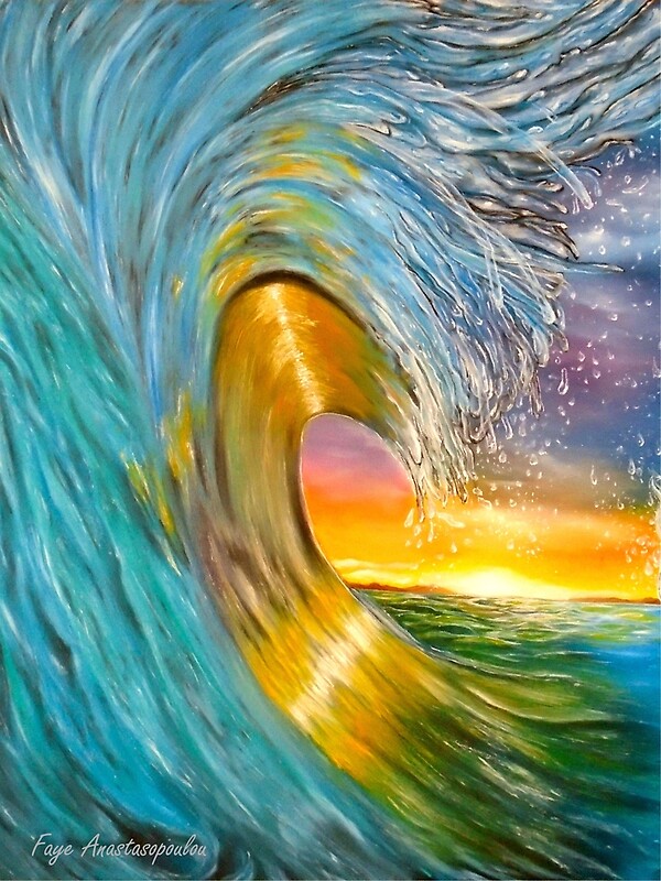 "Liquid Motion" by Faye Anastasopoulou | Redbubble