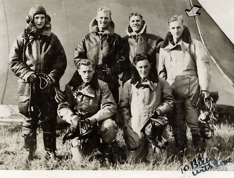 "1940 RAF aircrew, "To Billy with love"" by Woodie | Redbubble