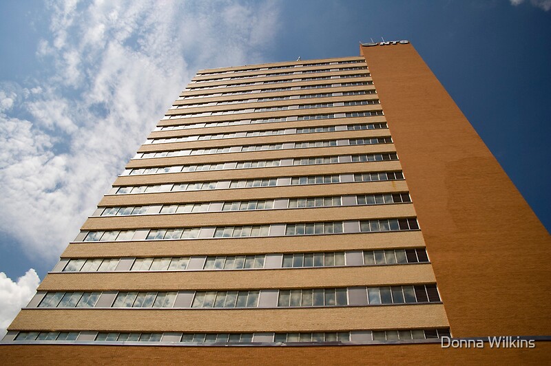 "Great Plains Building" by Donna Wilkins | Redbubble