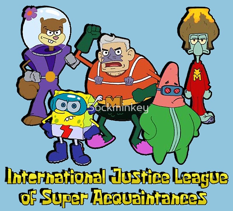 "Spongebob - IJLSA" by Sockminkey | Redbubble