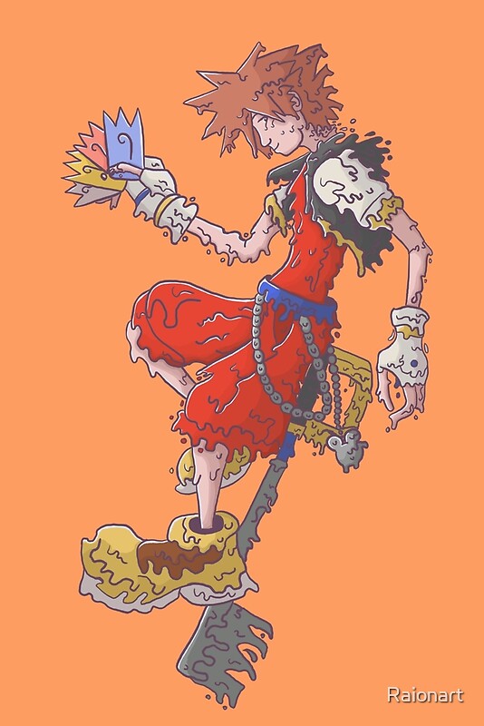 "Slime Sora - Kingdom hearts" by Raionart | Redbubble
