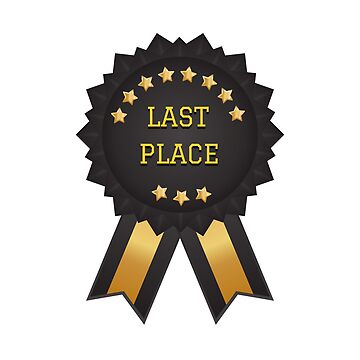 "Last Place Award" Poster for Sale by Nangka | Redbubble