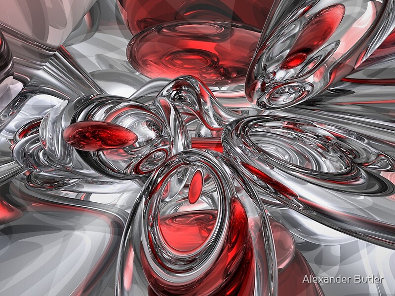 "Infection Abstract" by Alexander Butler | Redbubble