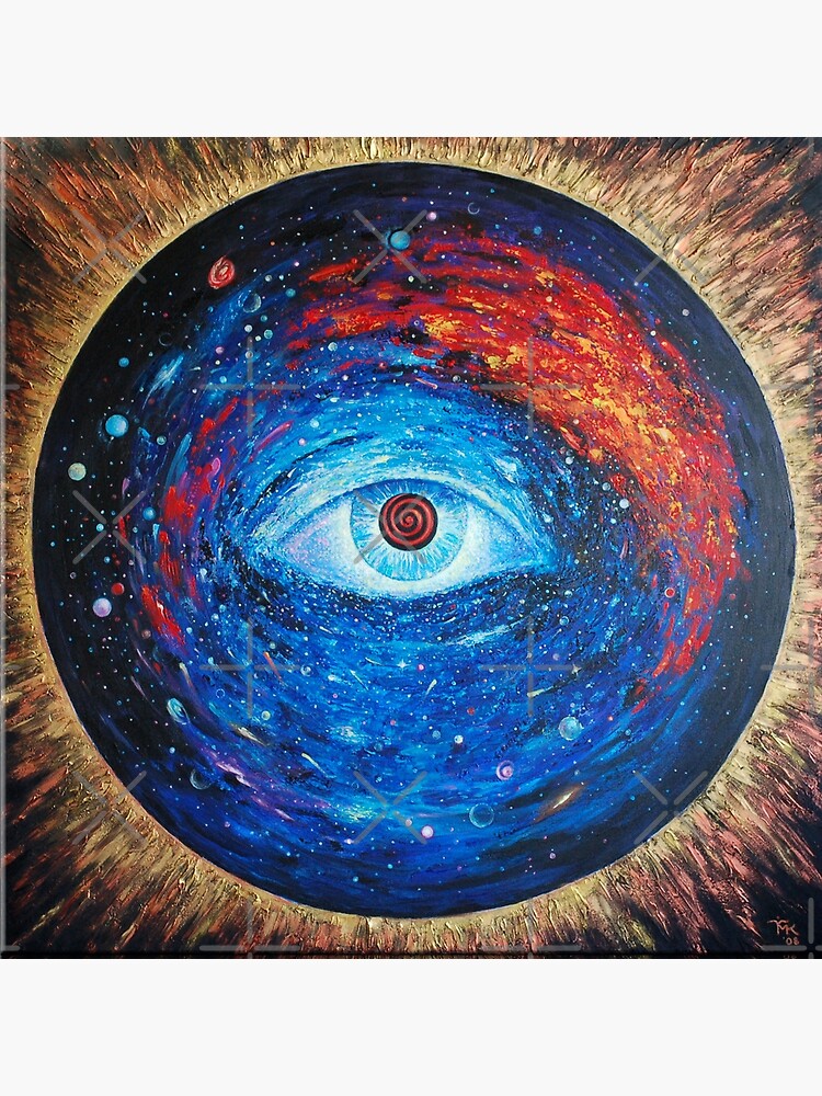 "All-seeing Eye of God Gods Eye painting" Poster by Margarita-Art ...