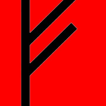 "Feoh Rune" Graphic T-Shirt for Sale by sycho25 | Redbubble