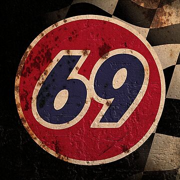 "RAT ROD 69" Pillow for Sale by BobbyG305 | Redbubble