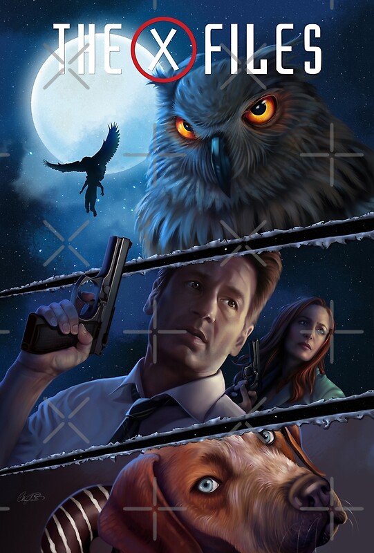 "The X-Files comic book cover- Hoot goes there? #2" by Chimerart ...