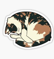 Calico Cat Stickers | Redbubble