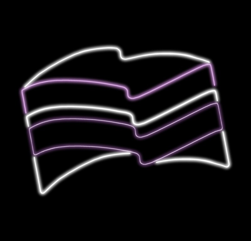 "queer neon pride flag" by lemniscate-shop | Redbubble