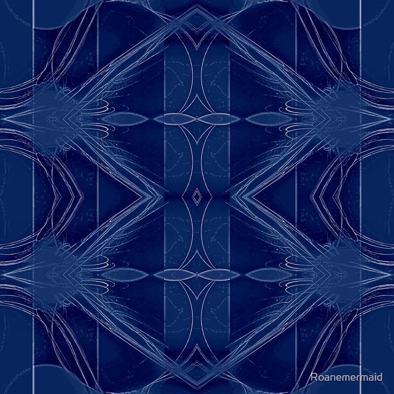 "Denim Blue " by Roanemermaid | Redbubble