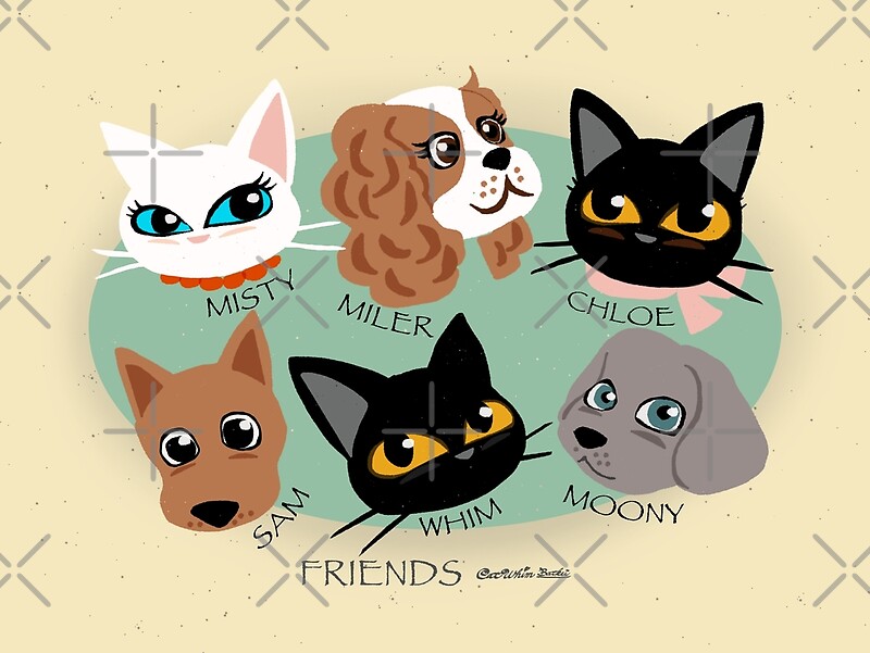 "FRIENDS" by BATKEI | Redbubble