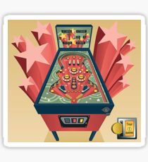 Pinball Machine Stickers | Redbubble