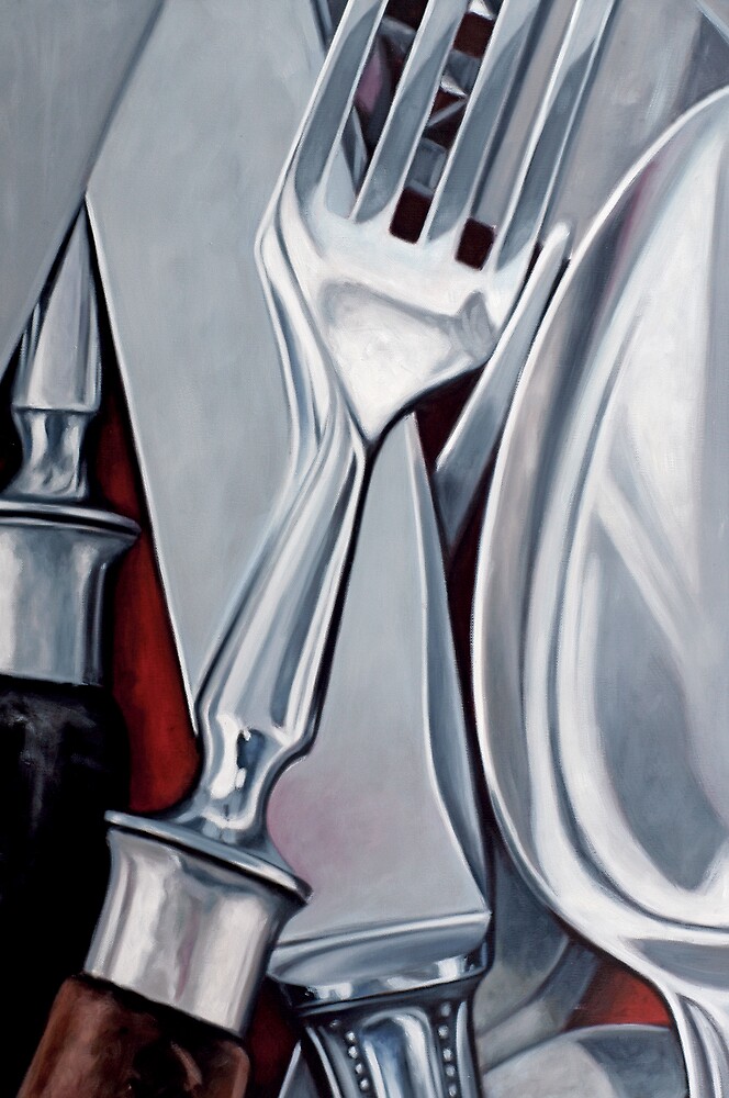 "Cutlery VI" by Klaus Boekhoff | Redbubble