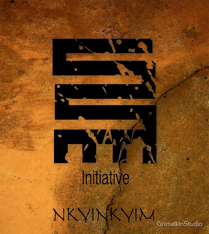 " Nkyinkyim West African Adinkra Symbol " by GrimalkinStudio | Redbubble