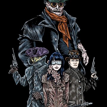 "Steampunk Gang" Art Board Print for Sale by Arthur Wendler | Redbubble