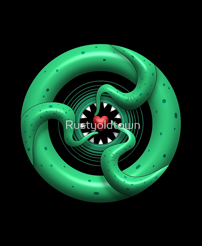 "Cthulhu Heart" by Rustyoldtown | Redbubble