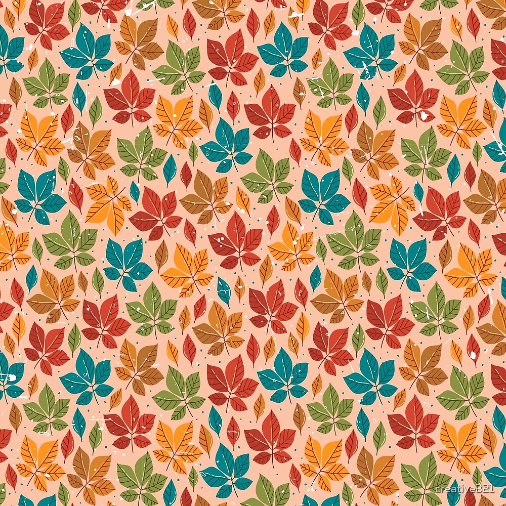"Cool and Funky Fall Leaves" by creative321 | Redbubble