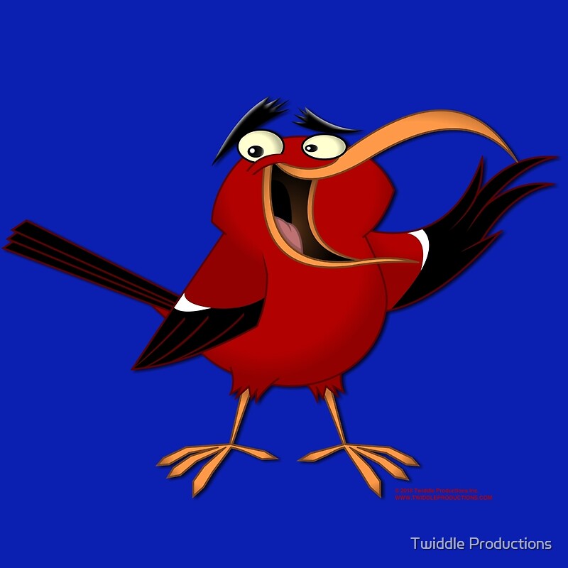 "Twiddle ʻIʻiwi Bird" by Twiddle Productions | Redbubble