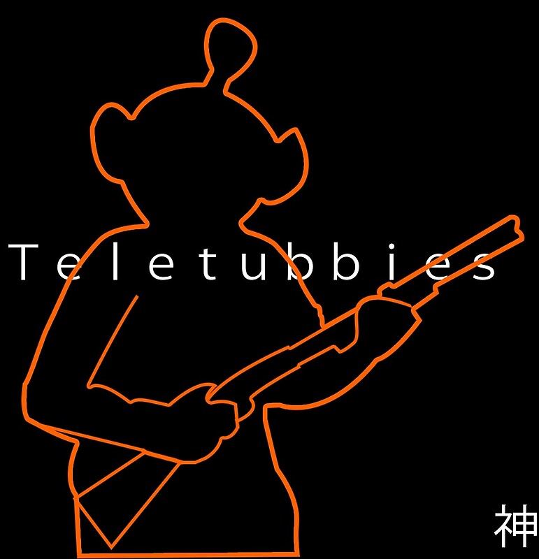 "Teletubbies Todd Howard Cursed Line Work" by -himself- | Redbubble