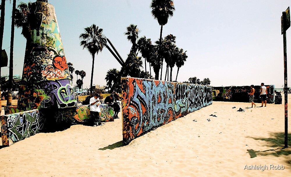 "Venice Graffiti Walls" by Ashleigh Robb | Redbubble
