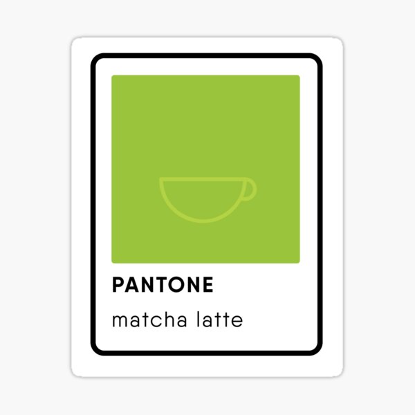 Matcha Stickers | Redbubble