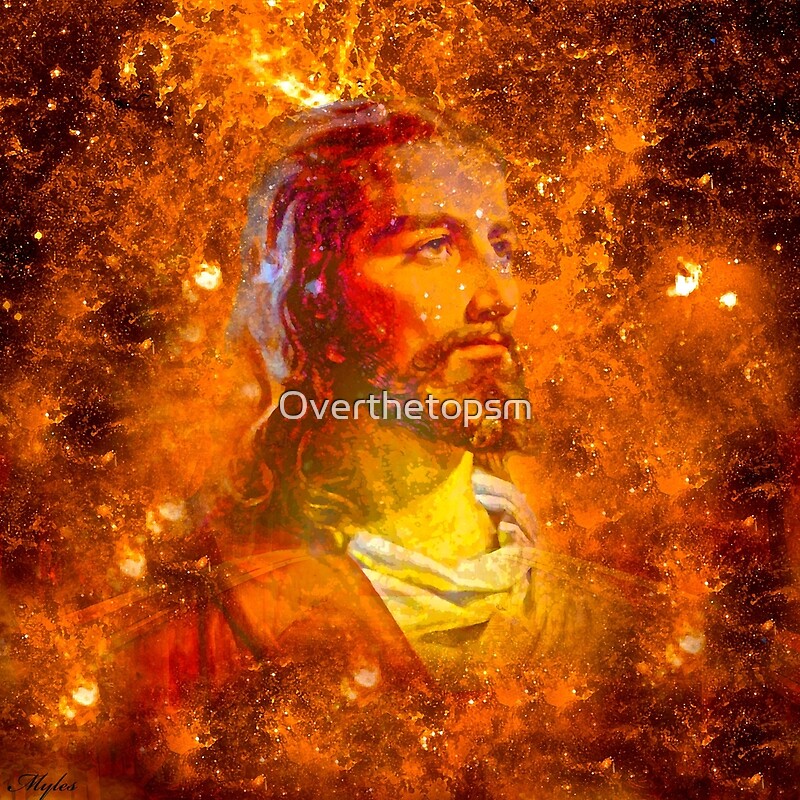"Jesus " by Overthetopsm | Redbubble