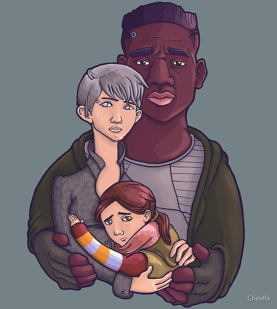 "Detroit: Become Human - Kara & Alice & Luther" by Cheella | Redbubble