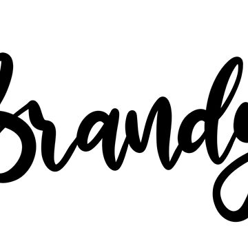 "Brandy " Sticker for Sale by ellietography | Redbubble