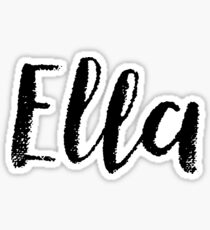 Ella Name Stickers | Redbubble