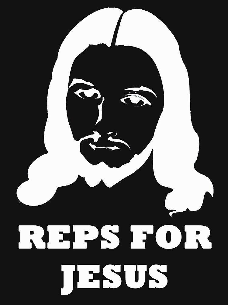 "Reps For Jesus Gym Workout Fitness Muscle White" by BelfastBoy | Redbubble