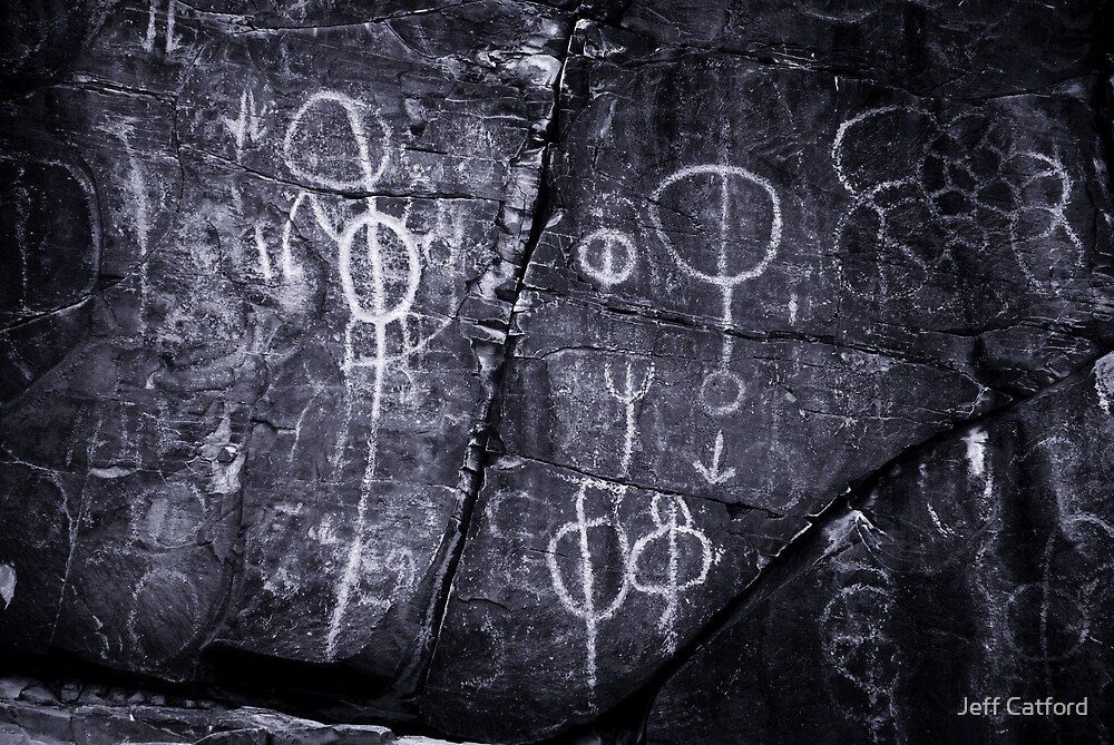 "Petroglyphs - Chambers Gorge - Flinders Ranges - South Australia" by ...