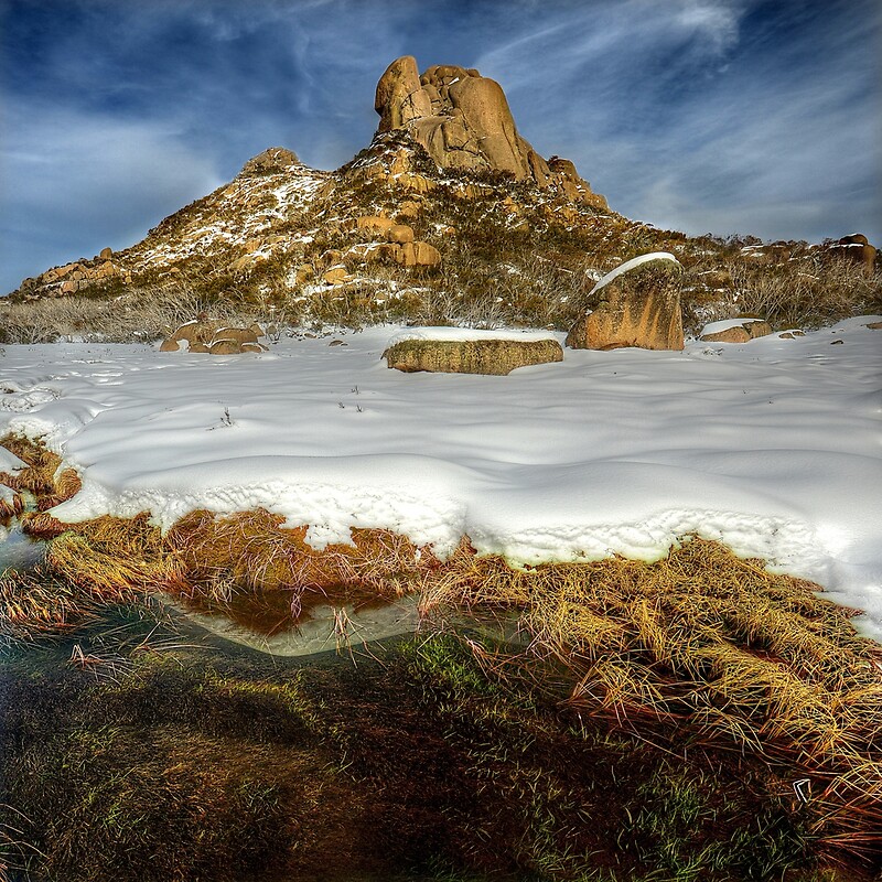 "Winter on the Mt Buffalo plateau" by Kevin McGennan | Redbubble