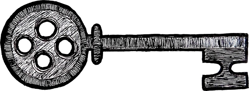 "Coraline Key" by Calypso-Skys | Redbubble