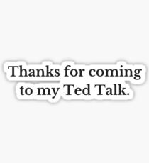 Ted Talk: Gifts & Merchandise | Redbubble