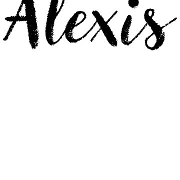 "Alexis - Name Stickers Tees Birthday" Sticker for Sale by klonetx ...