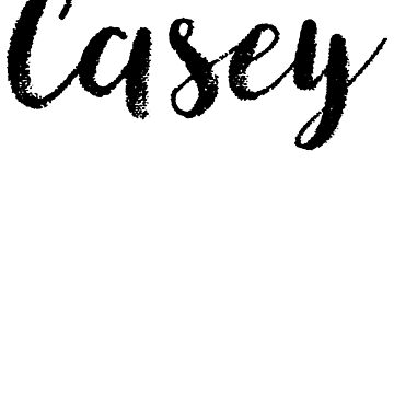 "Casey - Name Stickers Tees Birthday" Sticker for Sale by klonetx ...