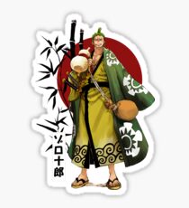 Roronoa Zoro Stickers | Redbubble