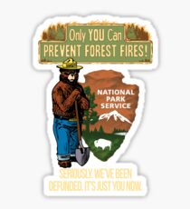 Only You Can Prevent Forest Fires Stickers | Redbubble
