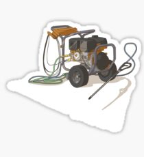 Pressure Washer Stickers | Redbubble