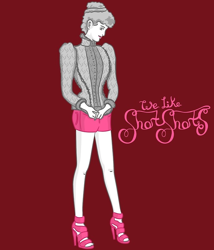 "We Like Short Shorts" by Kooji | Redbubble